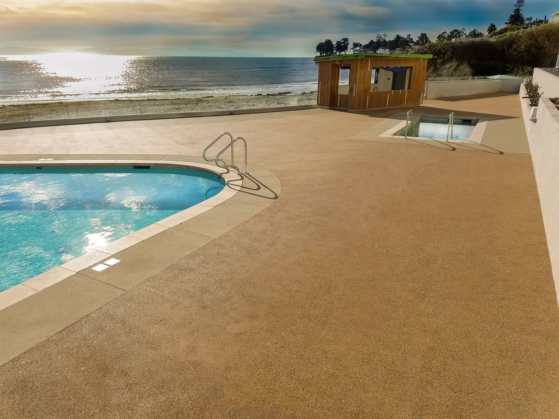 Pool Deck – Rubber-Turf
